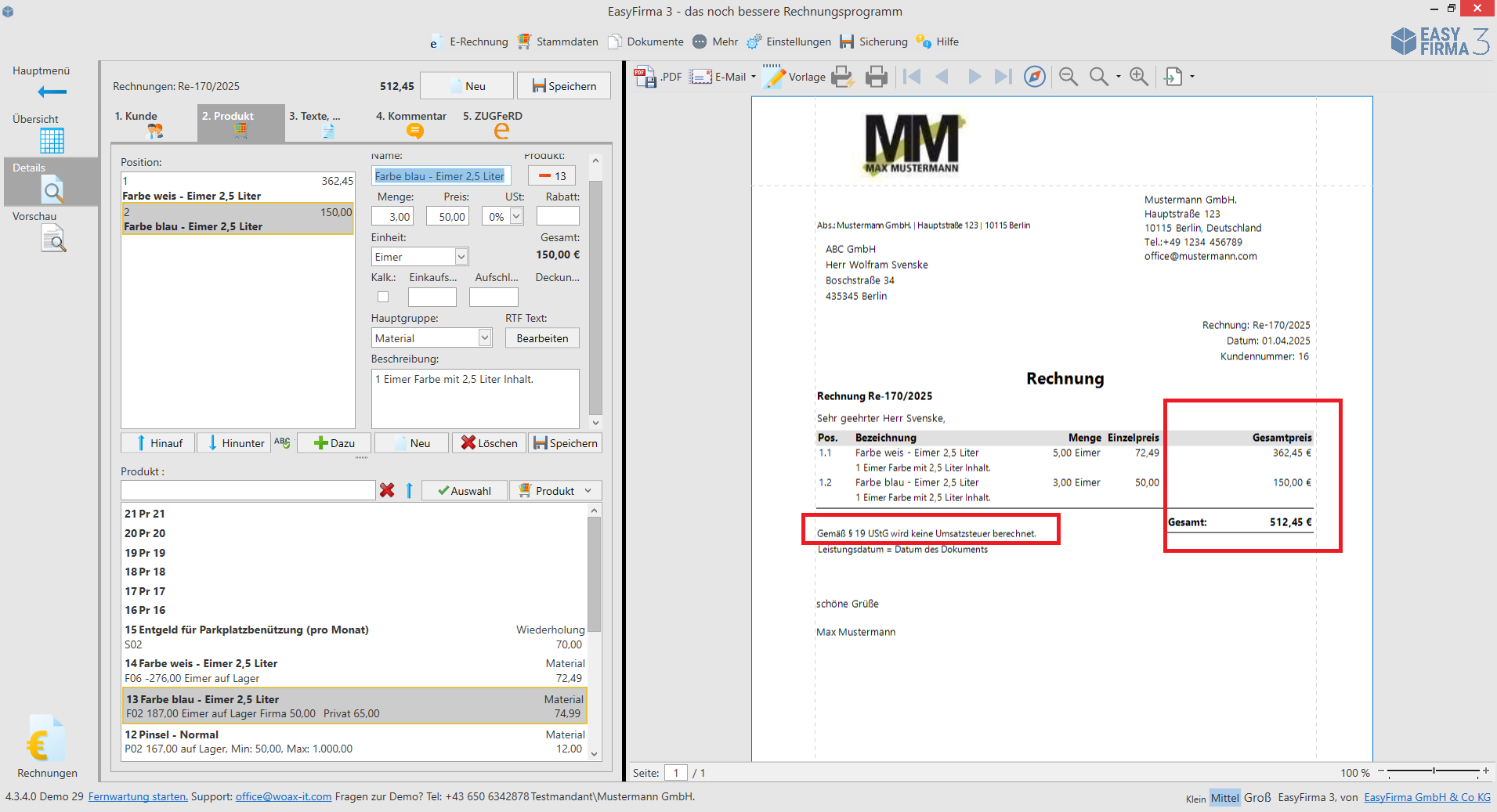 Kleinunternehmerregelung Deutschland (§ 19 UStG)